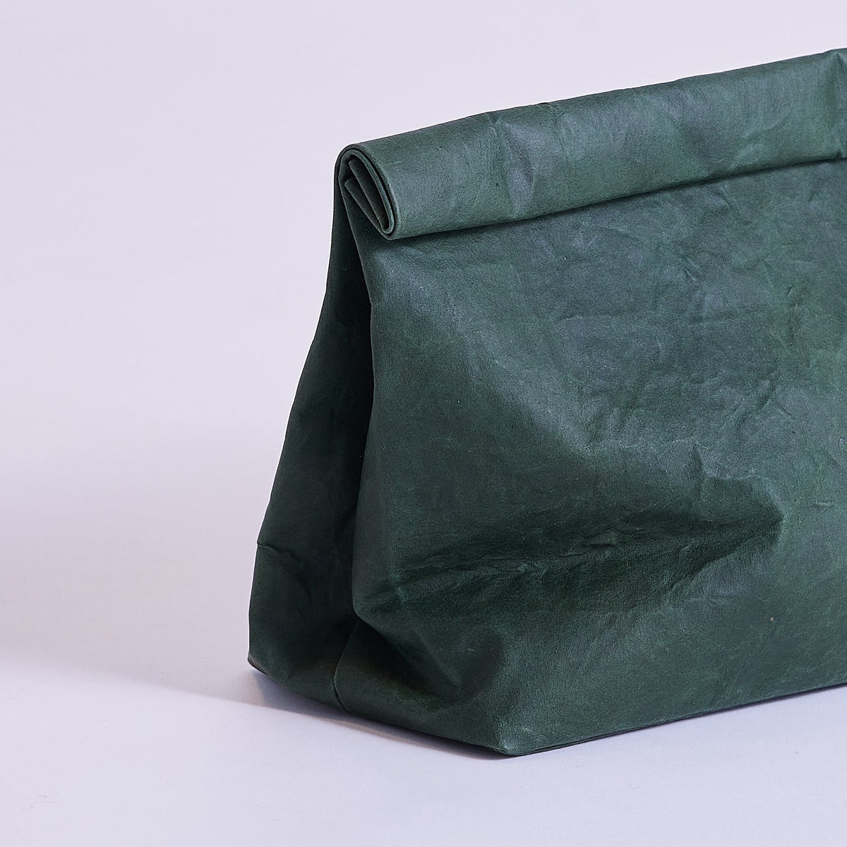 Reclaimed Green Paper Bag | Adobe by Jess Vargas