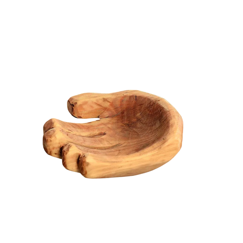 Cupped Hand Bowl Sculpture | Adobe by Jess Vargas