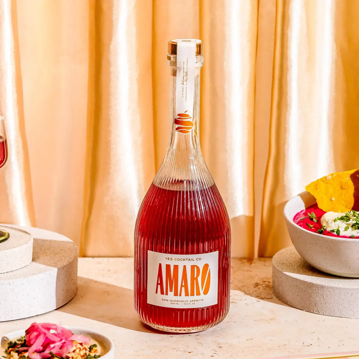 Amaro Non Alcoholic Botanical Spirit Aperitif | Adobe by Jess Vargas