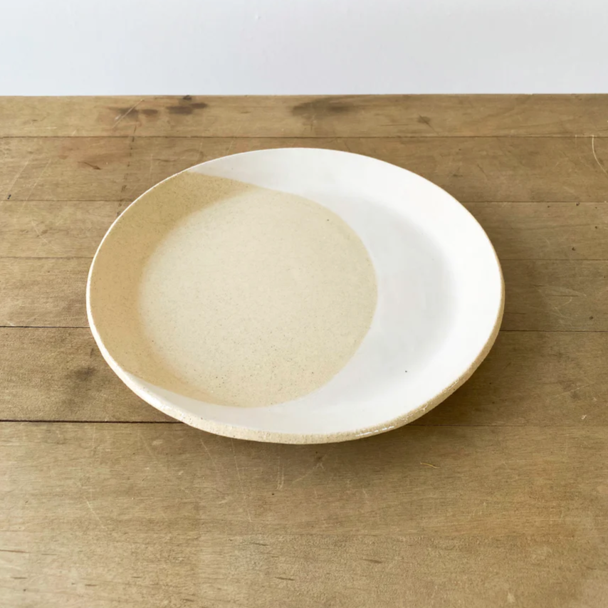 White Lunar Place Settings - Salad Plate | Adobe by Jess Vargas