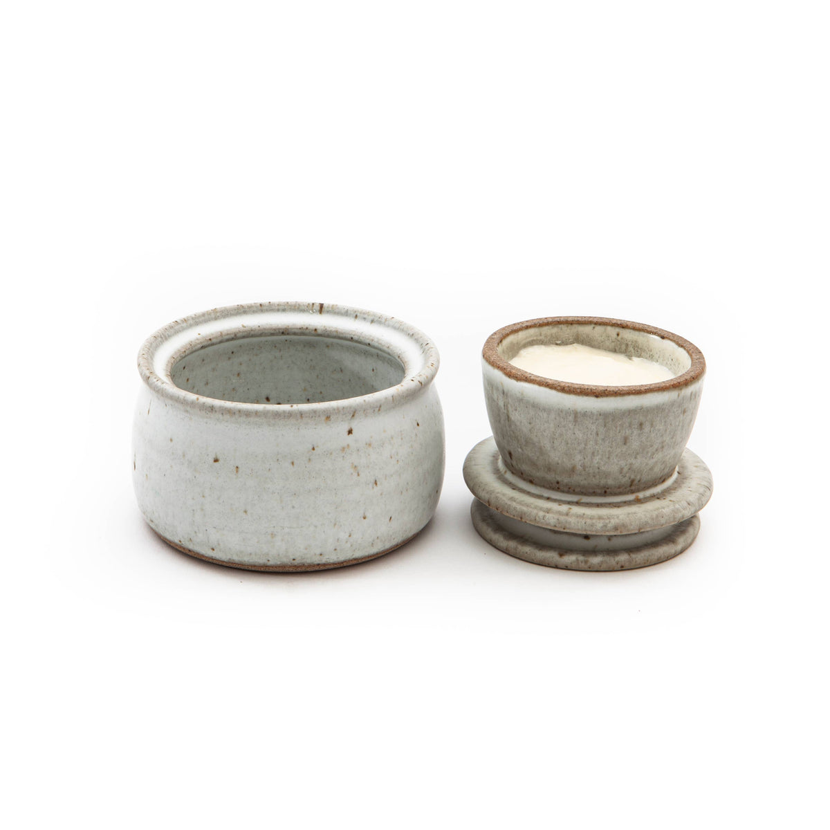 Stoneware Butter Keeper | Adobe by Jess Vargas