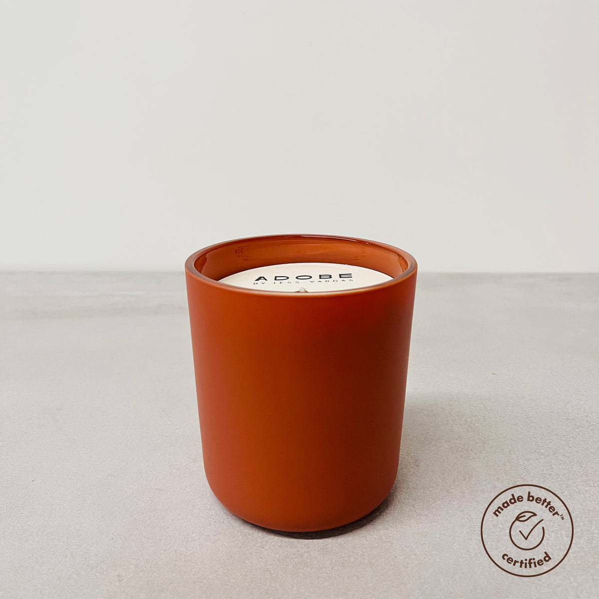 Saffron + Tobacco Adobe Matte Candle | Adobe by Jess Vargas