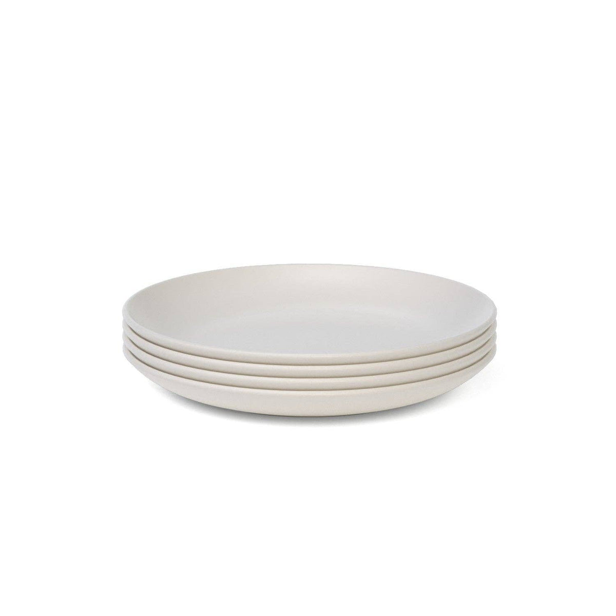 Bamboo Round Side Plate in Off White | Adobe by Jess Vargas